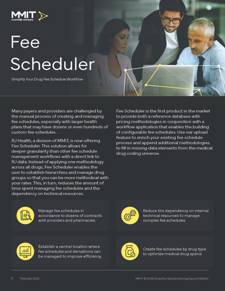 Product Brochure: Fee Scheduler | MMIT
