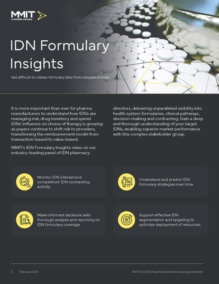Product Brochure: IDN Formulary Insights | MMIT